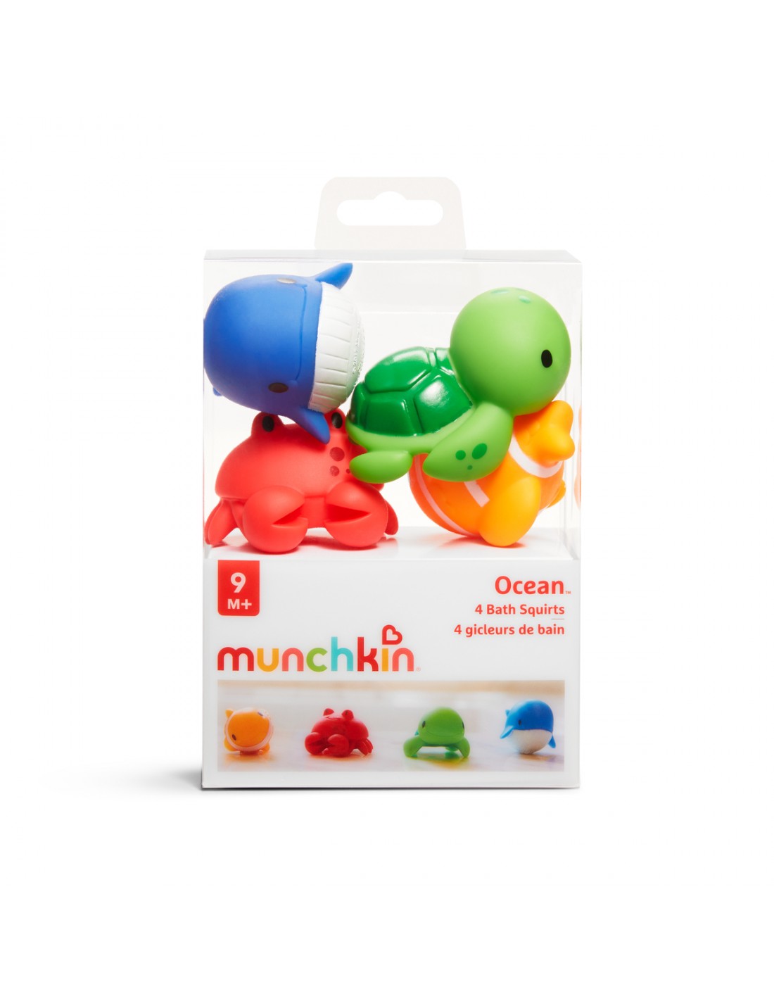 Munchkin Ocean Bath Squirts 4 Τεμάχια | onpharm.gr